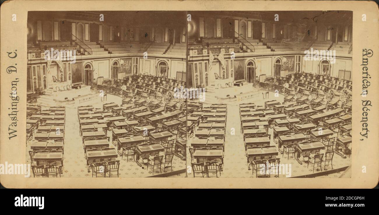 House Of Representatives Chamber 1865