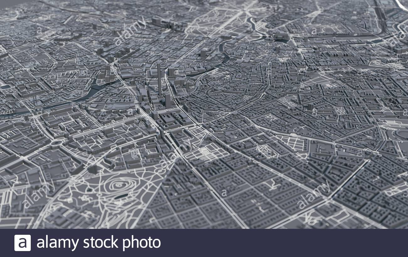 Map Of Berlin High Resolution Stock Photography and Images - Alamy