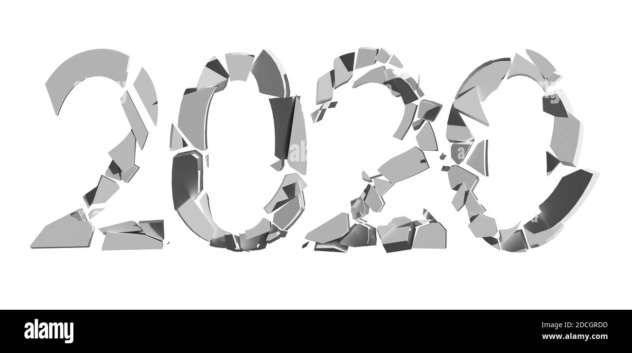 Year and 2020 promoted for coming 2021 trends on white background ...