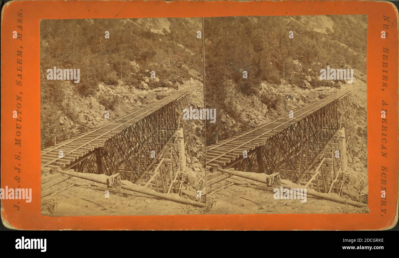 Frankenstein Trestle work. (B) P. & O.R.R., J. W. & J. S. Moulton ...