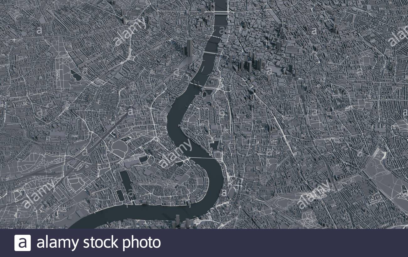 Satellite View London High Resolution Stock Photography and Images - Alamy