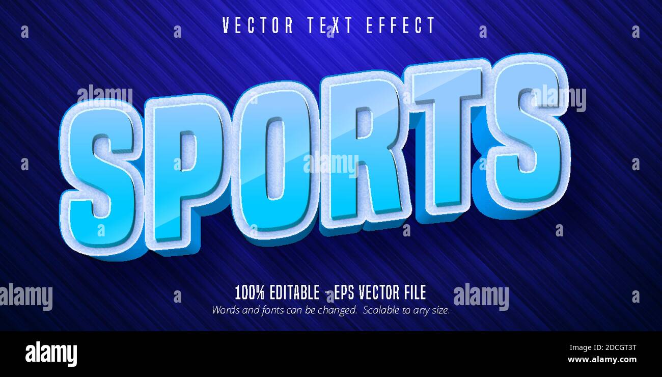 Sports title Stock Vector Images - Alamy