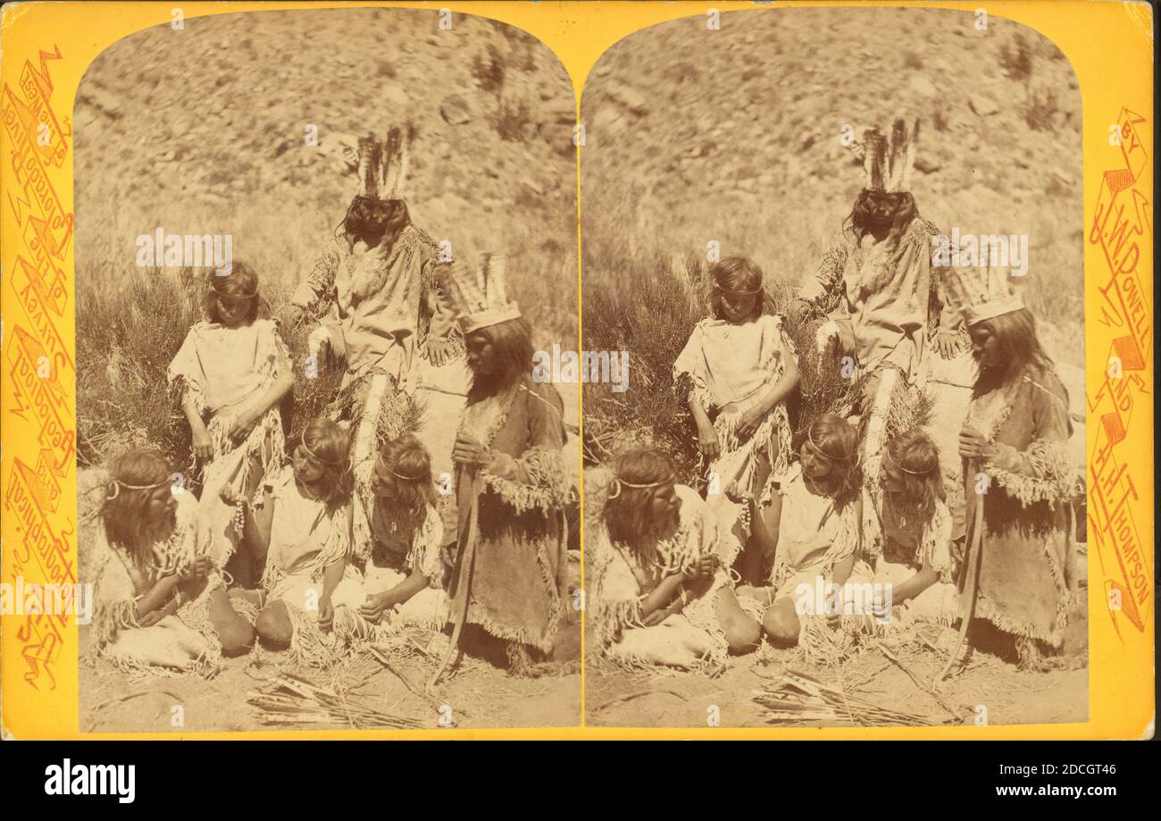 Kai-vav-its, a tribe of Pai Utes living on the Kai-bab Plateau near the ...