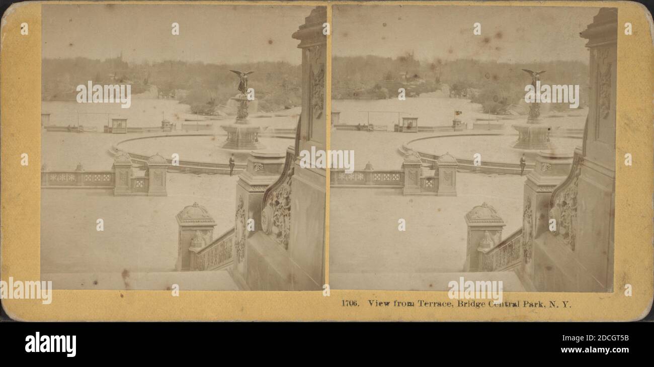 The terrace bridge central park hi-res stock photography and images - Alamy