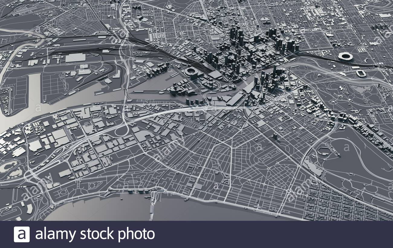 Melbourne Map High Resolution Stock Photography and Images - Alamy