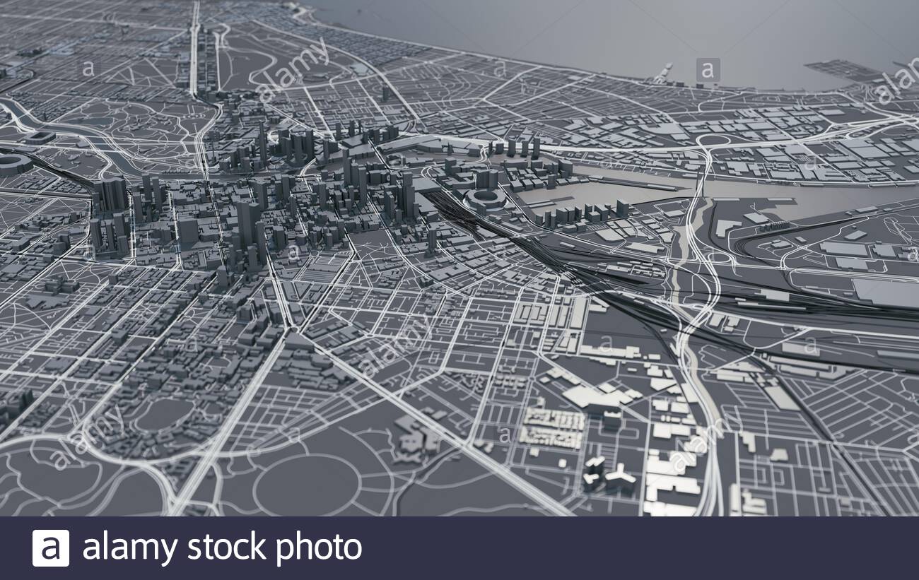 Melbourne Map High Resolution Stock Photography and Images - Alamy
