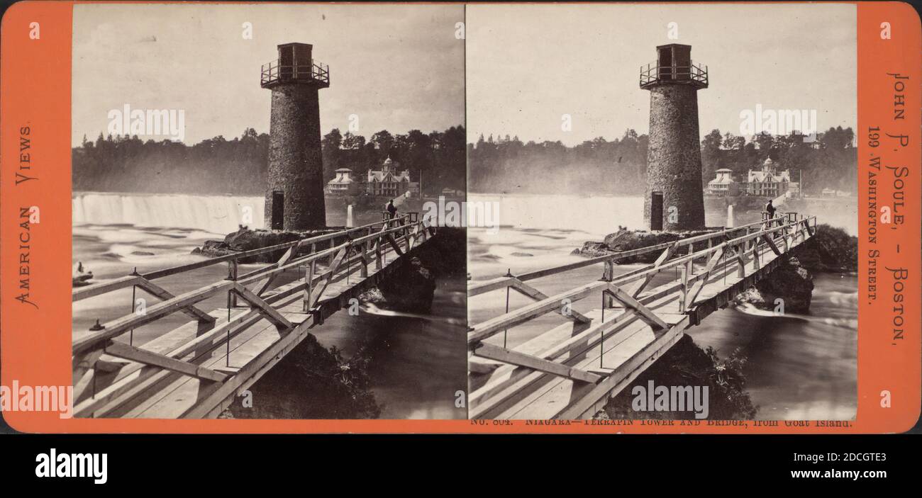 Niagara - Terrapin Tower and Bridge, from Goat Island., Soule, John P ...