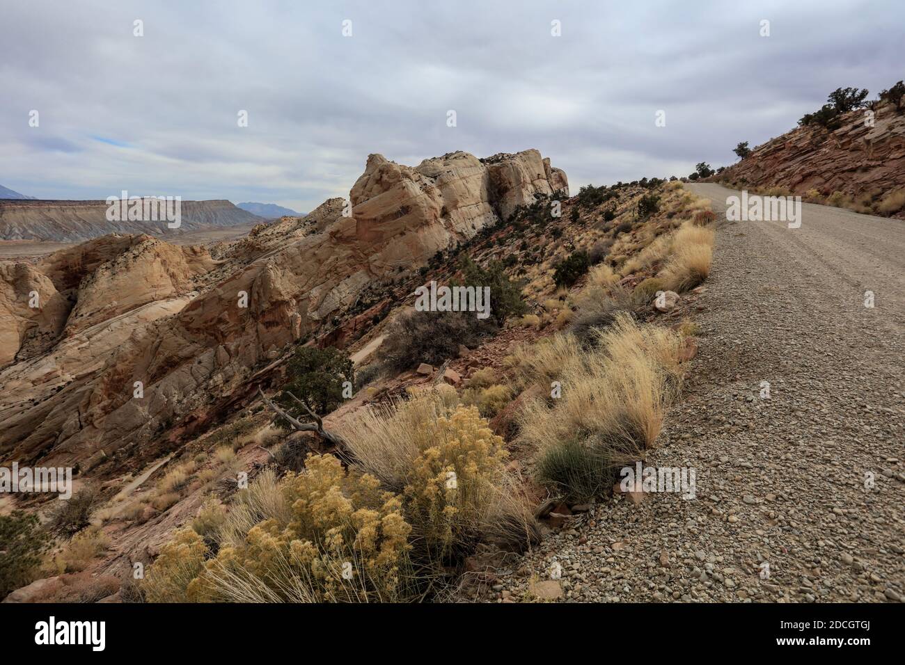 The famous Utah byways of Notom Road and the Burr Trail offer ...