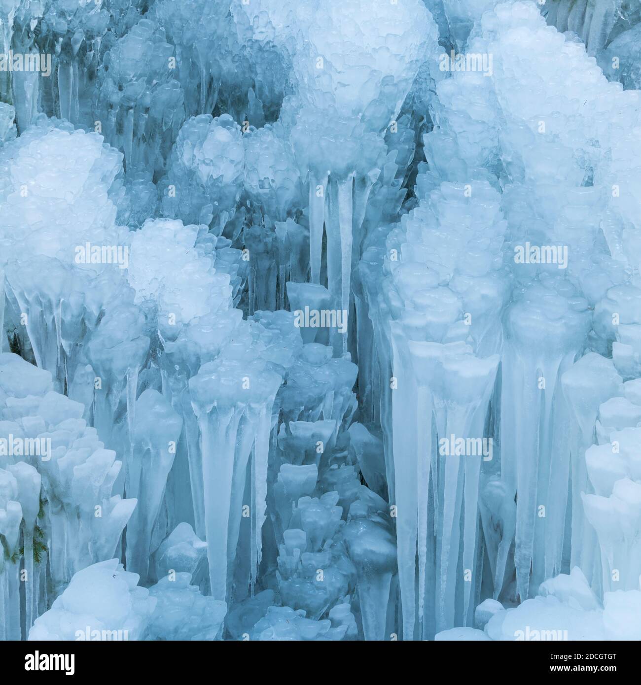 Ice design, Winter landscape in Dolomites, Unesco World Heritage Site ...