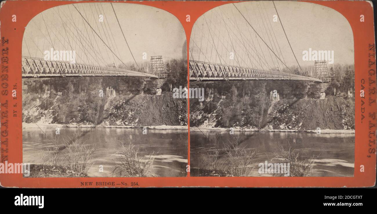 New Bridge., Davis, S. (Saul) (fl. 1860-1879), 1865, New York (State ...