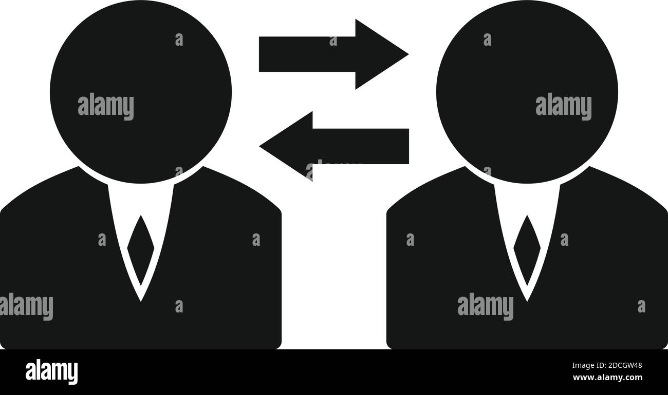 Change office worker icon, simple style Stock Vector Image & Art - Alamy