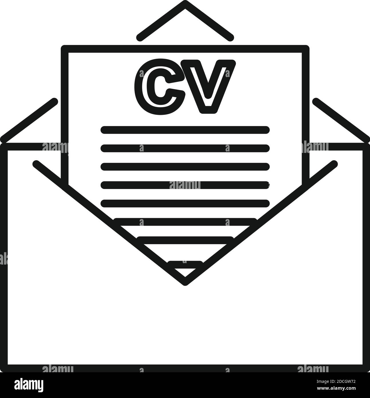Email employer Stock Vector Images - Alamy