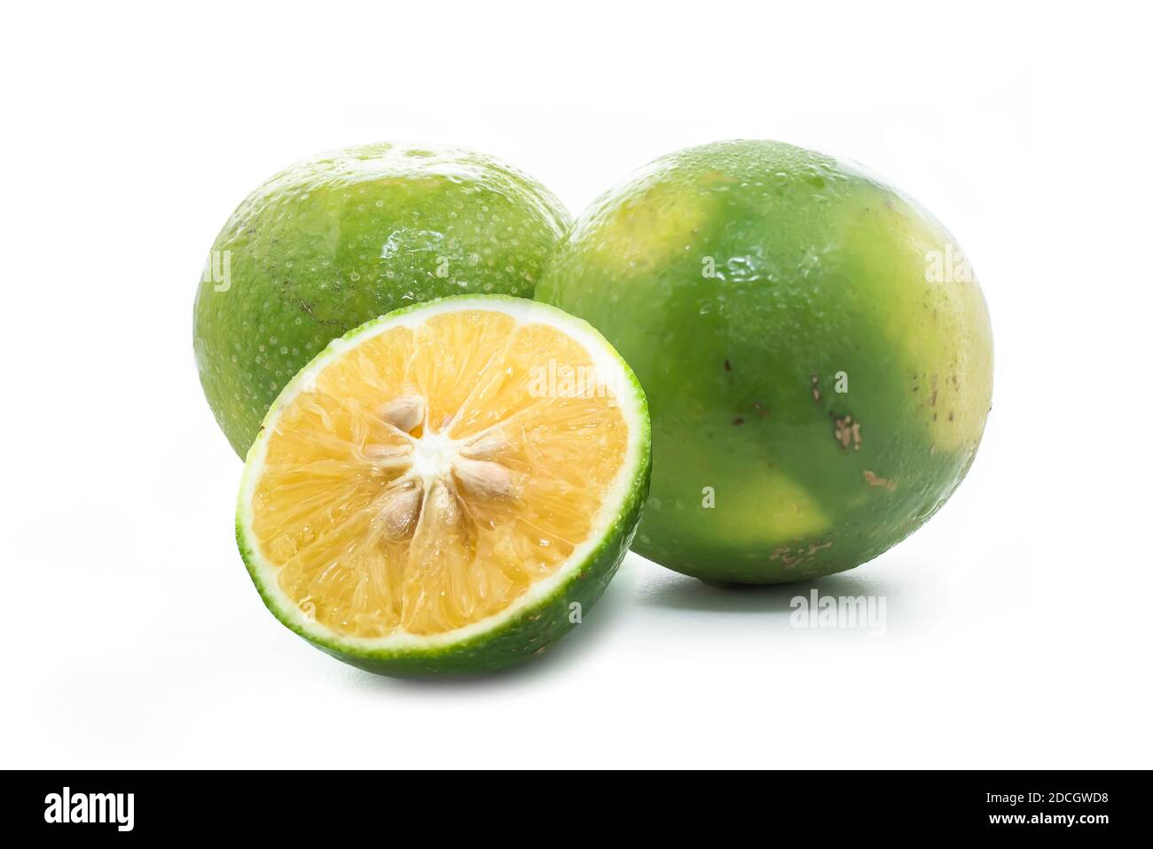 Fresh fruit Mausambi (sweet lime) isolated on white backgrounds Stock ...