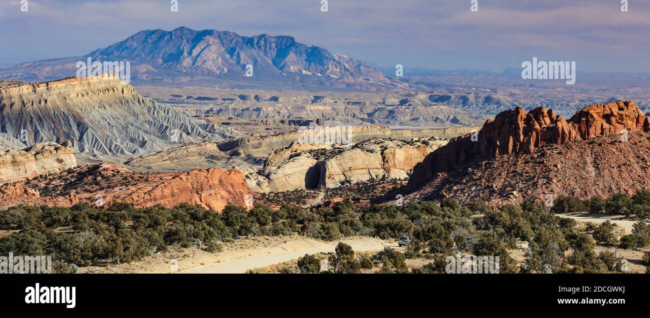The famous Utah byways of Notom Road and the Burr Trail offer ...