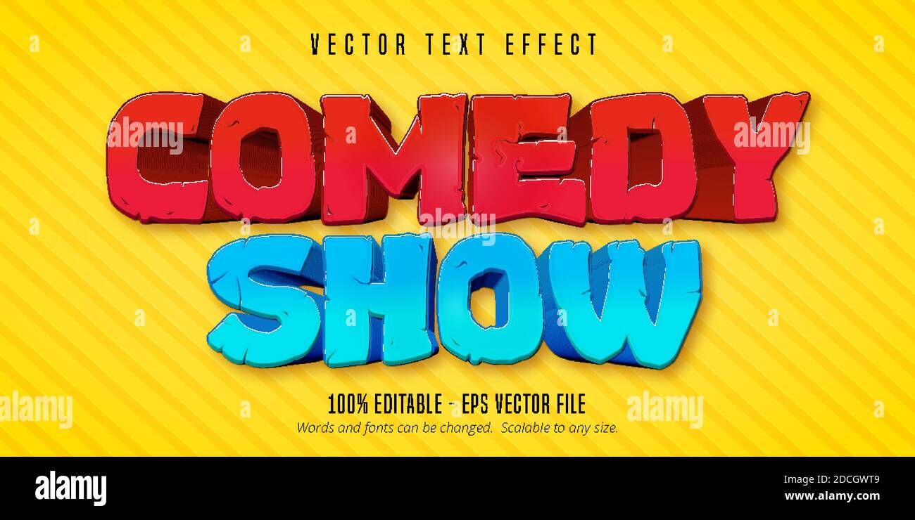 Show text effect hi-res stock photography and images - Alamy