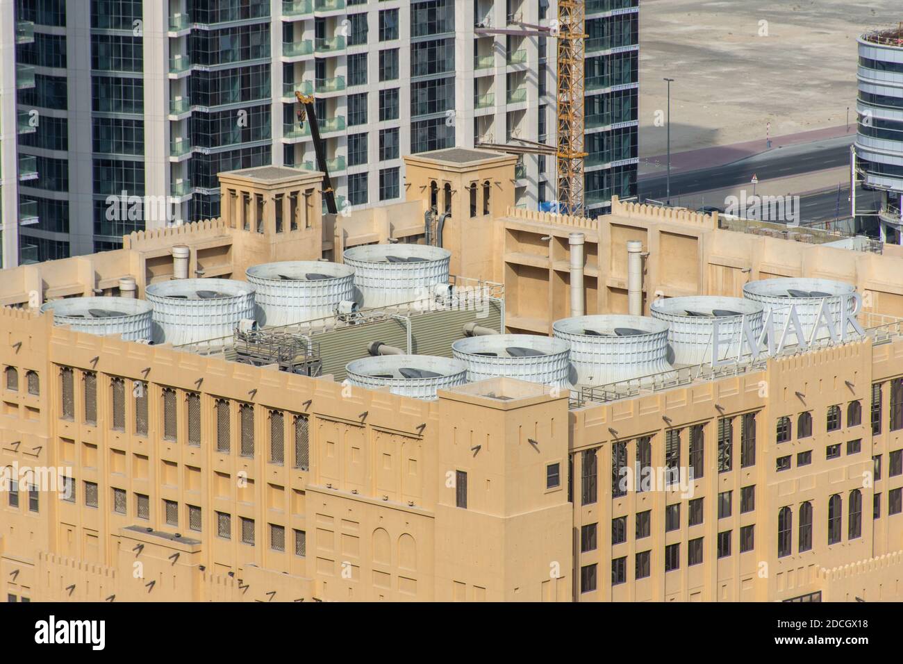 Industrial rooftop fan system for air conditioning HVAC systems of ...