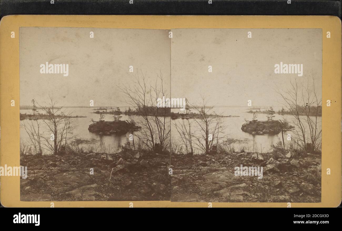 View of Lake of the Isles., McIntyre, A. C., New York (State), Thousand ...
