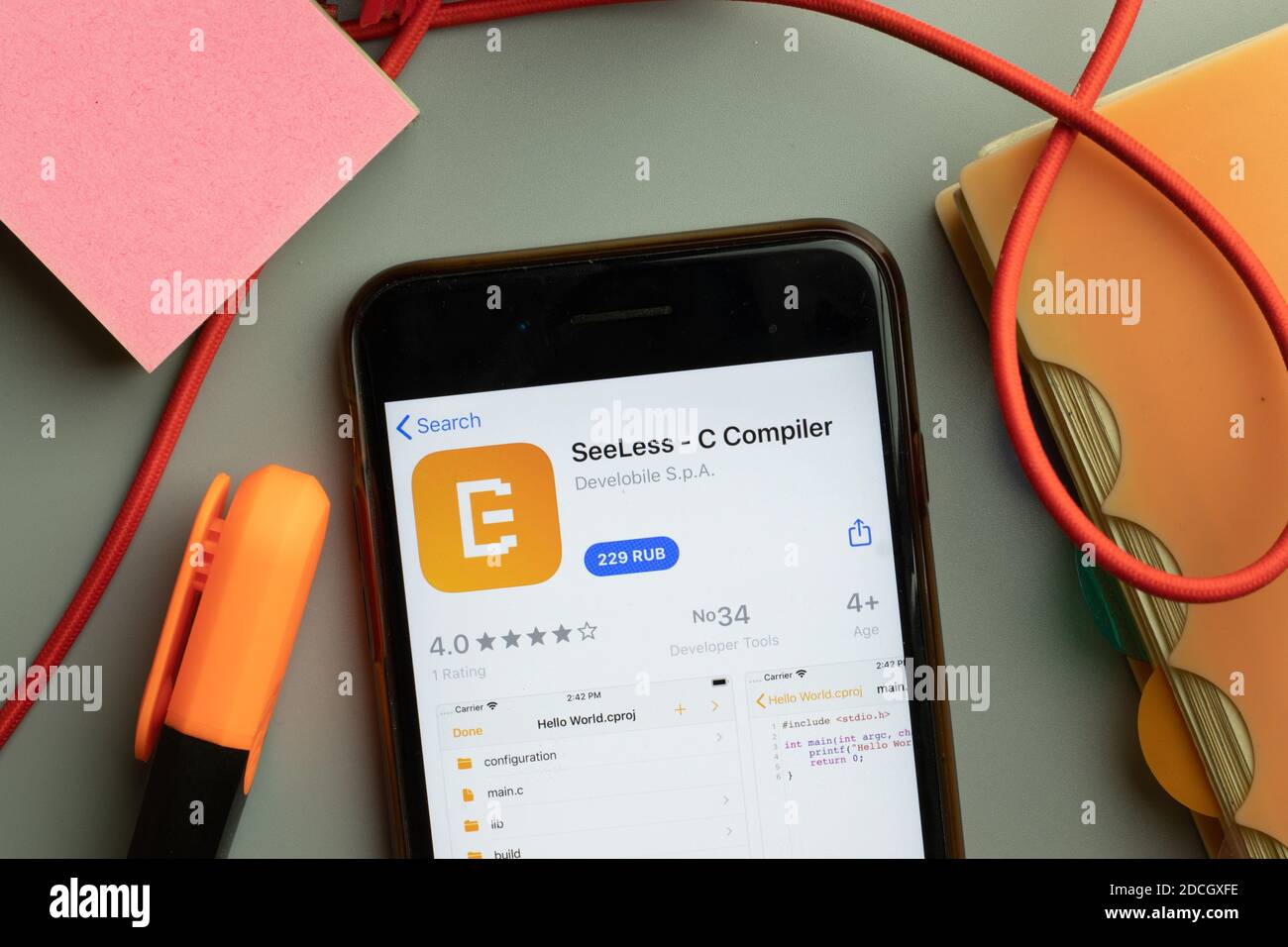 C compiler hi-res stock photography and images - Alamy