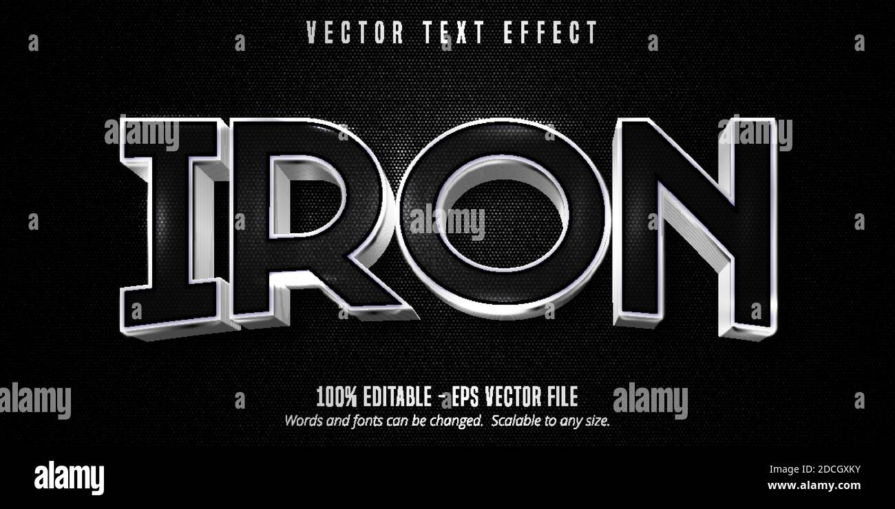 Iron text hi-res stock photography and images - Alamy