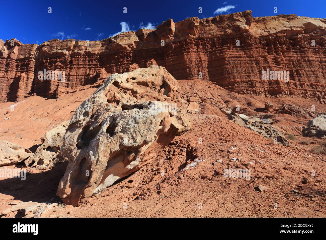 Capitol Reef National Park is centred over the 100 mile long ...