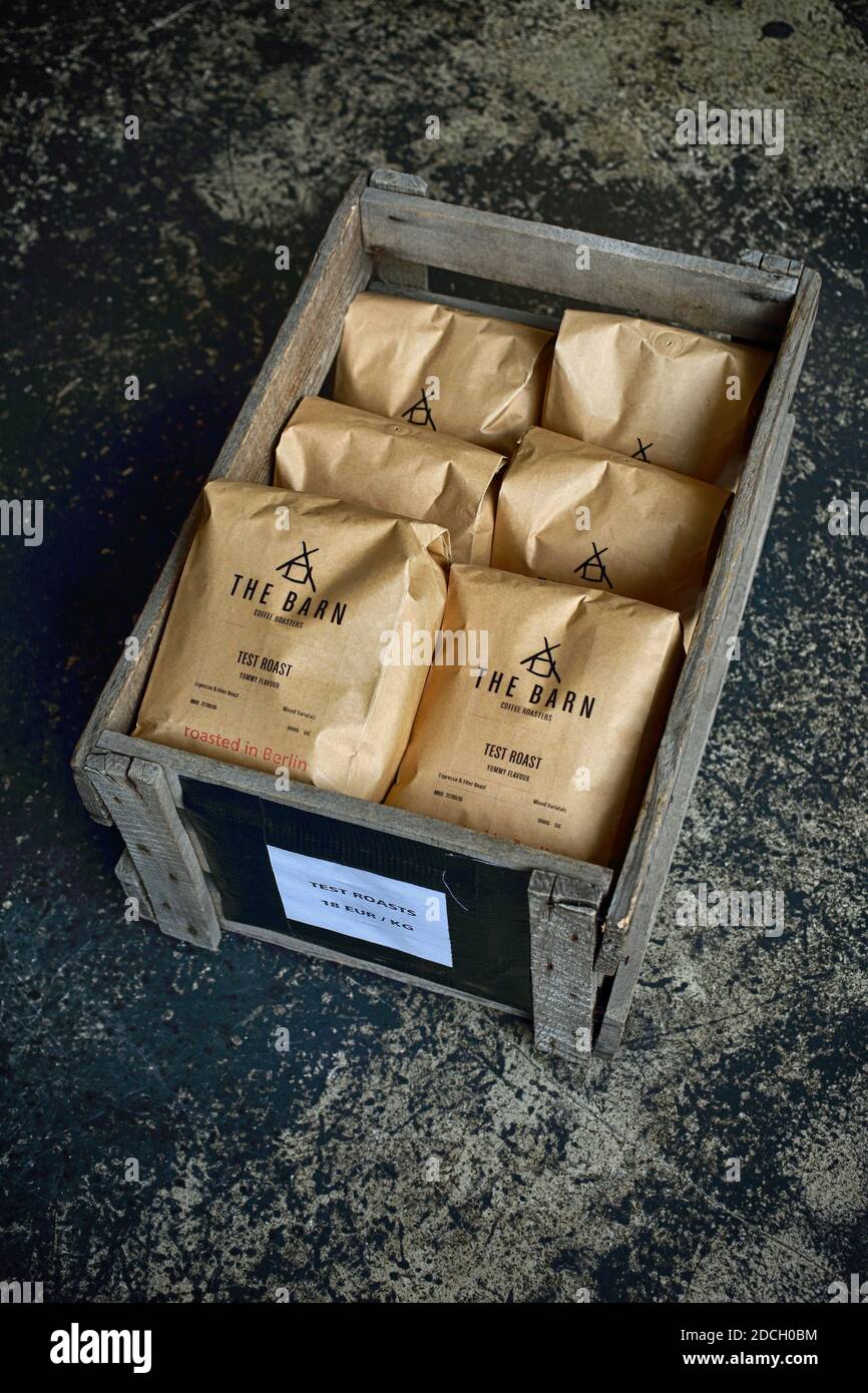 Germany / Berlin /Coffee Style / Coffee bags at the Barn in Berlin ...