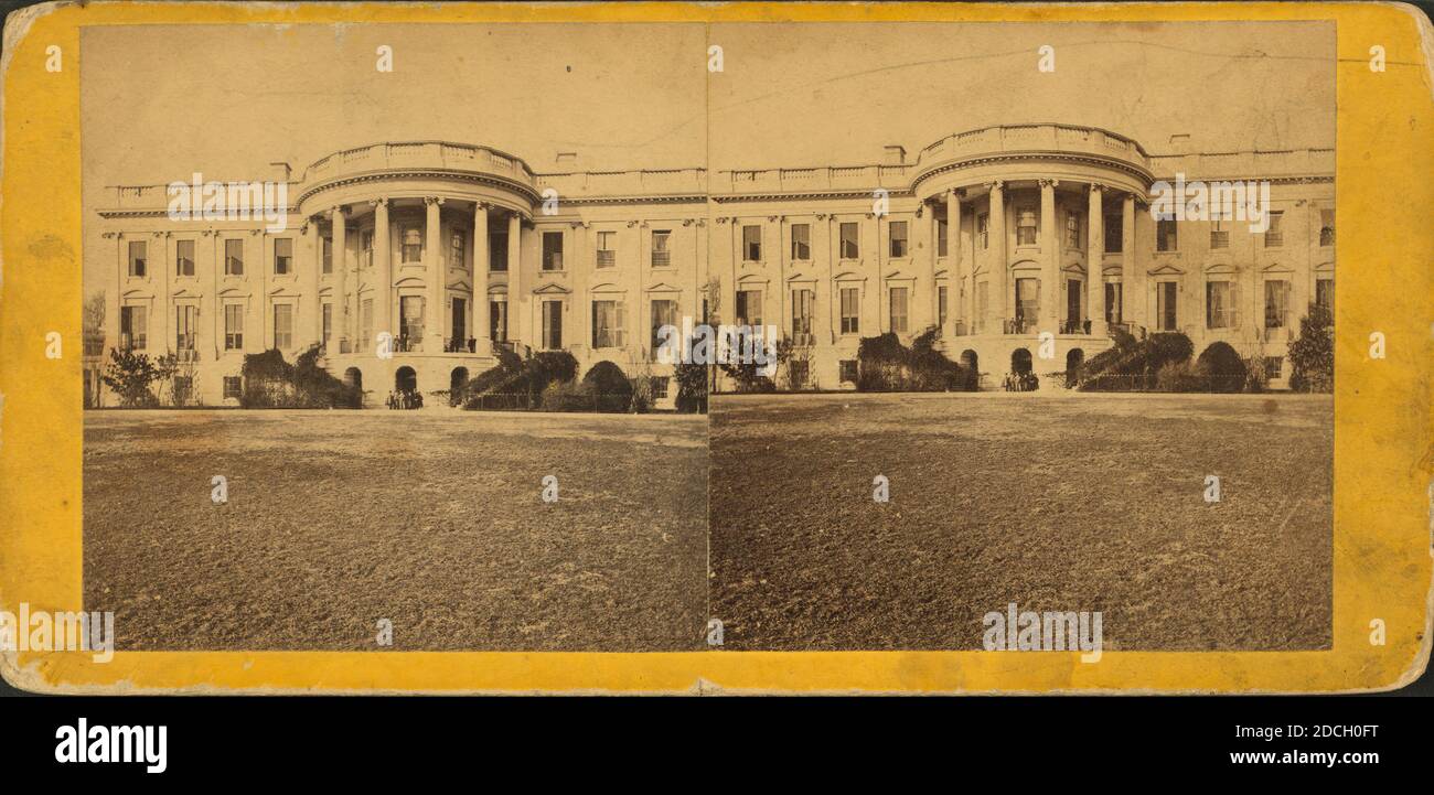 1865 white house hi-res stock photography and images - Alamy
