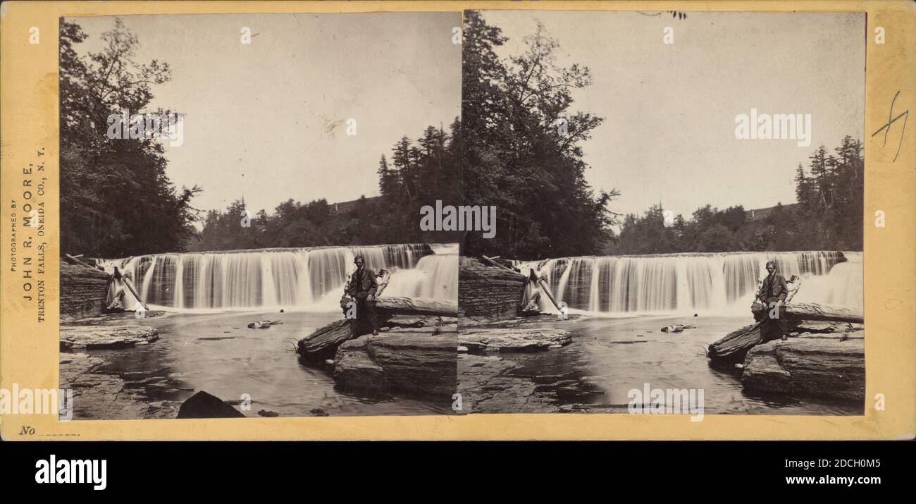 Third or Mill Dam Fall., Moore, J. Robert, New York (State), Trenton ...