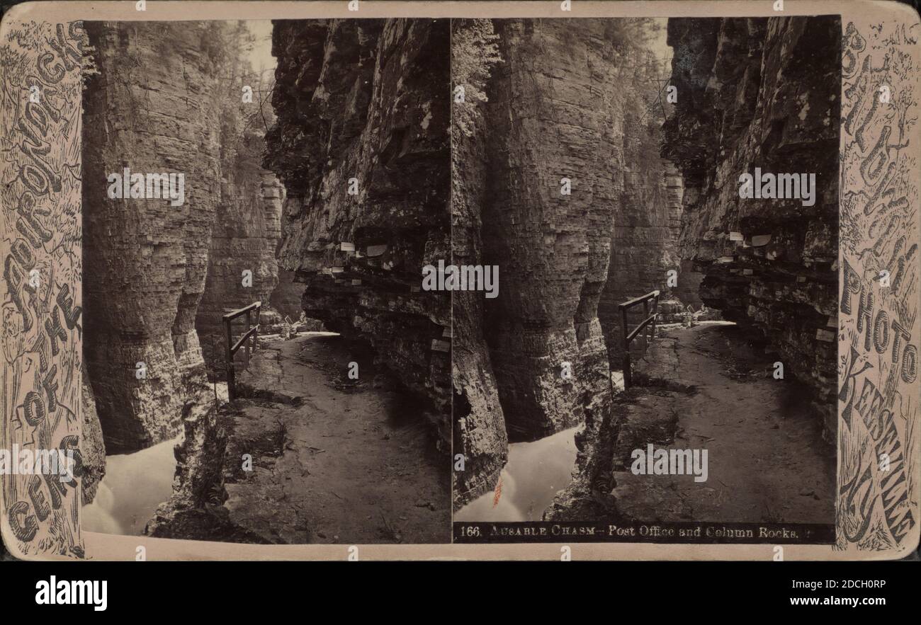 Ausable chasm post office hi-res stock photography and images - Alamy