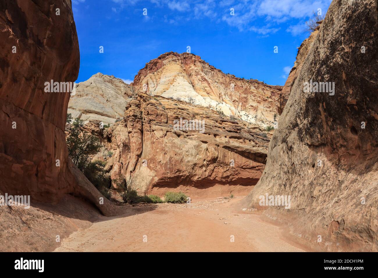 Capitol Reef National Park is centred over the 100 mile long ...