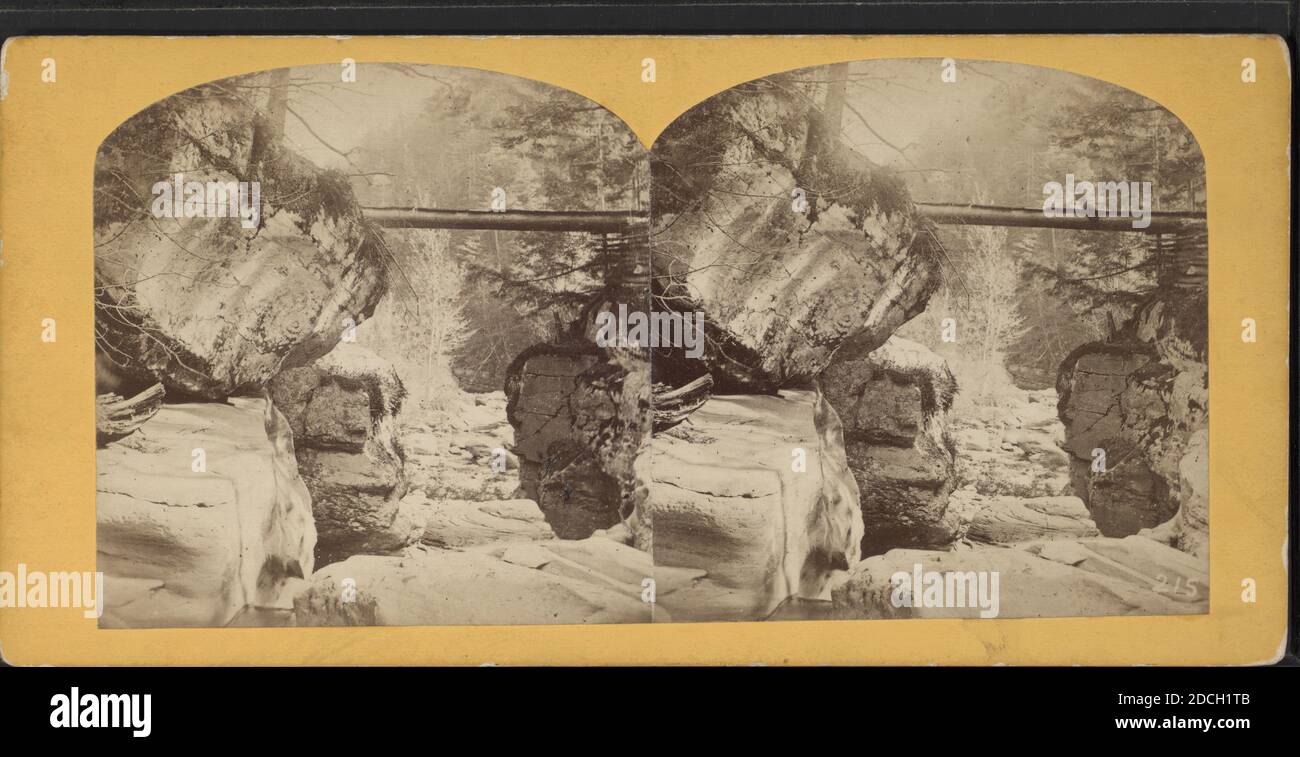 Fawn Leap, looking down. Cauterskill Clove., Loeffler, J. (John Jacob ...