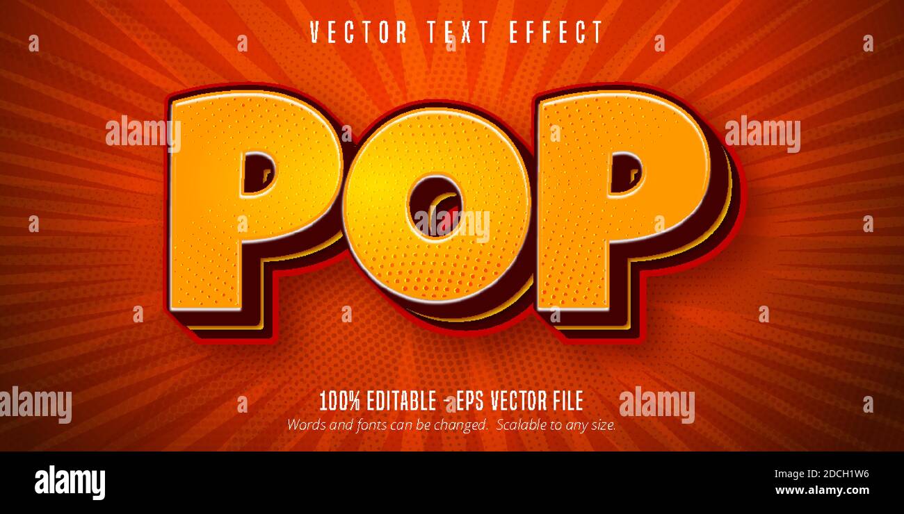 Text pop art Stock Vector Images - Alamy
