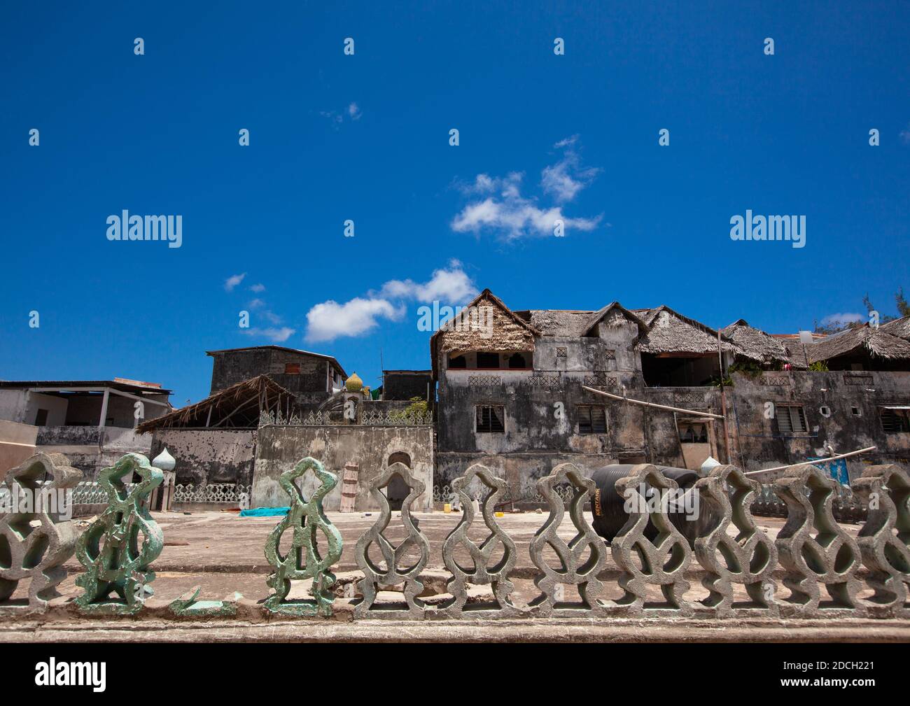 Houses in the old town, Lamu County, Lamu, Kenya Stock Photo - Alamy