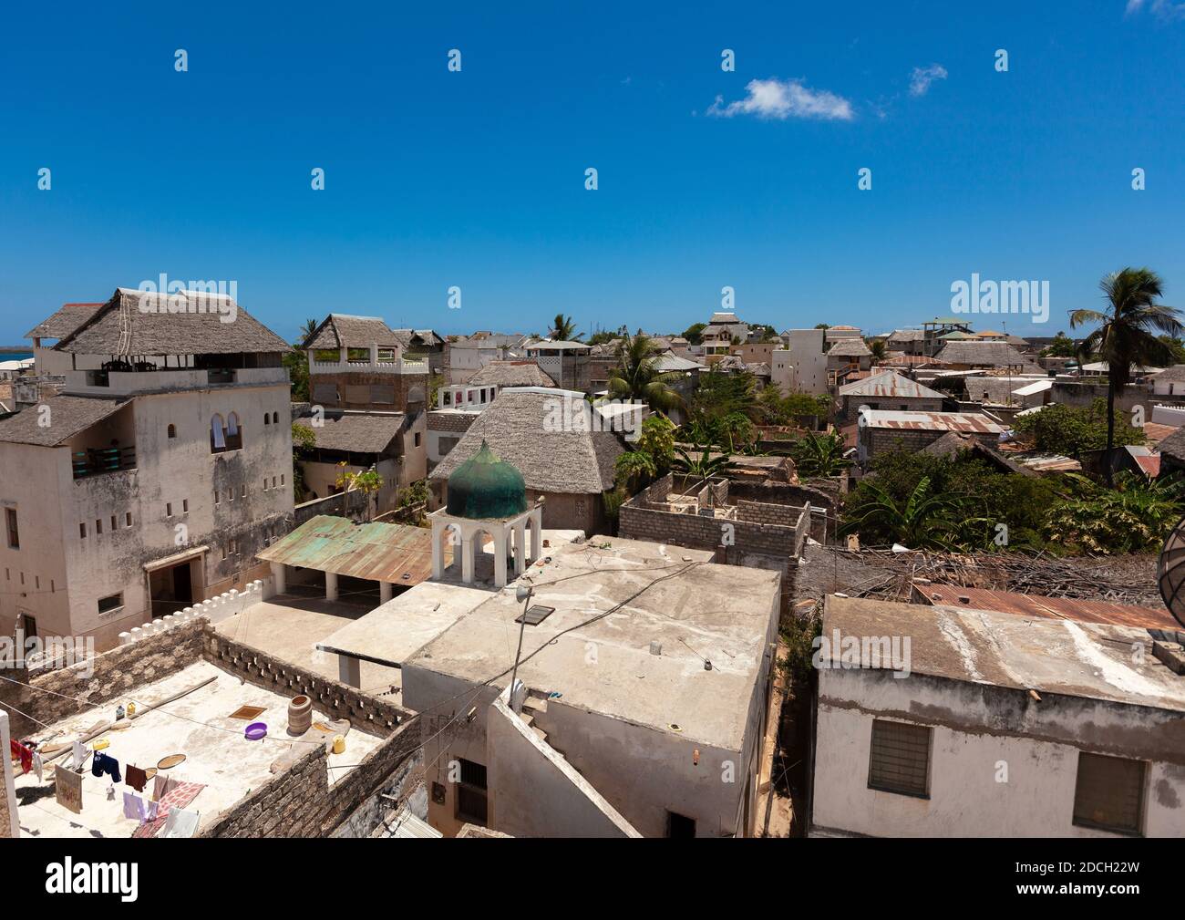 View of the old town, Lamu County, Lamu, Kenya Stock Photo - Alamy