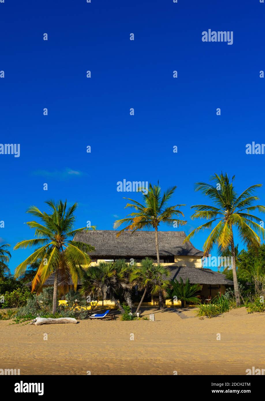 Jahazi house view on the beach, Lamu county, Kizingoni, Kenya Stock ...