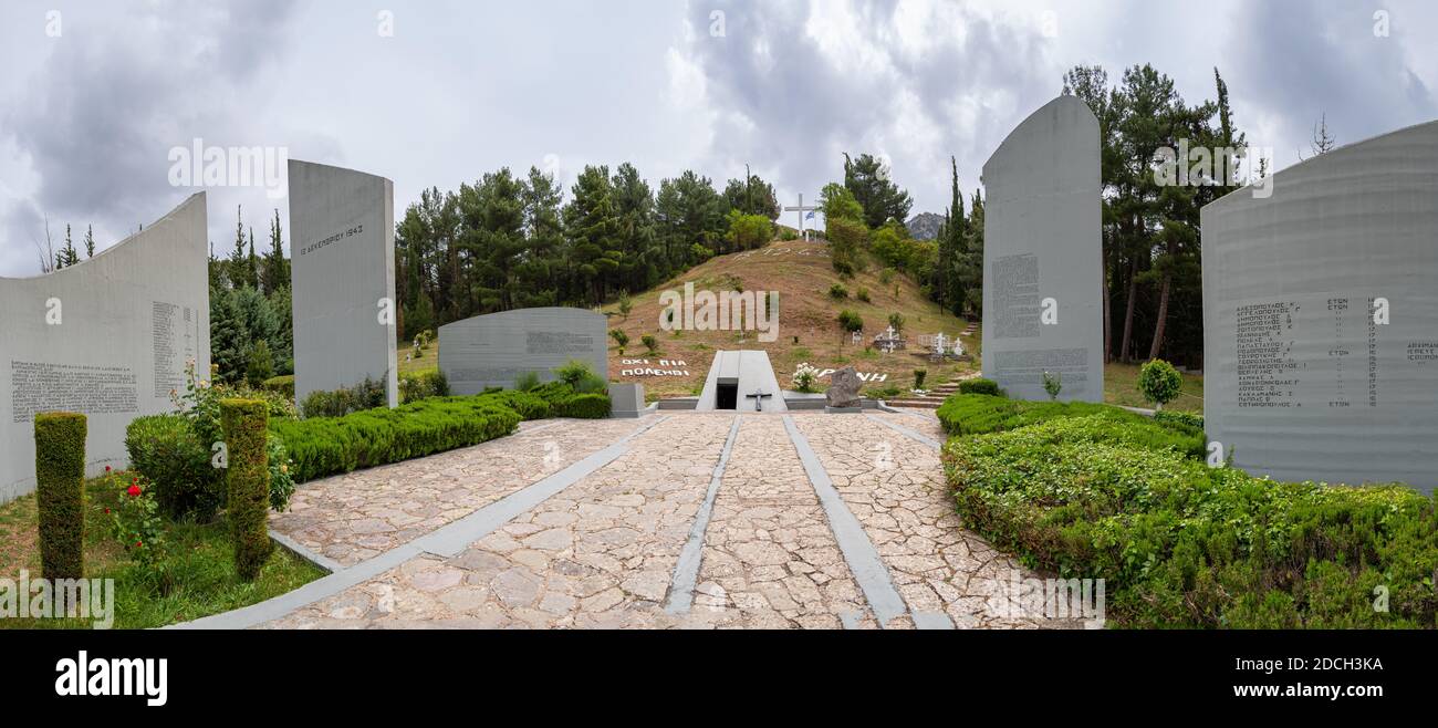 Kalavryta massacre memorial hi-res stock photography and images - Alamy