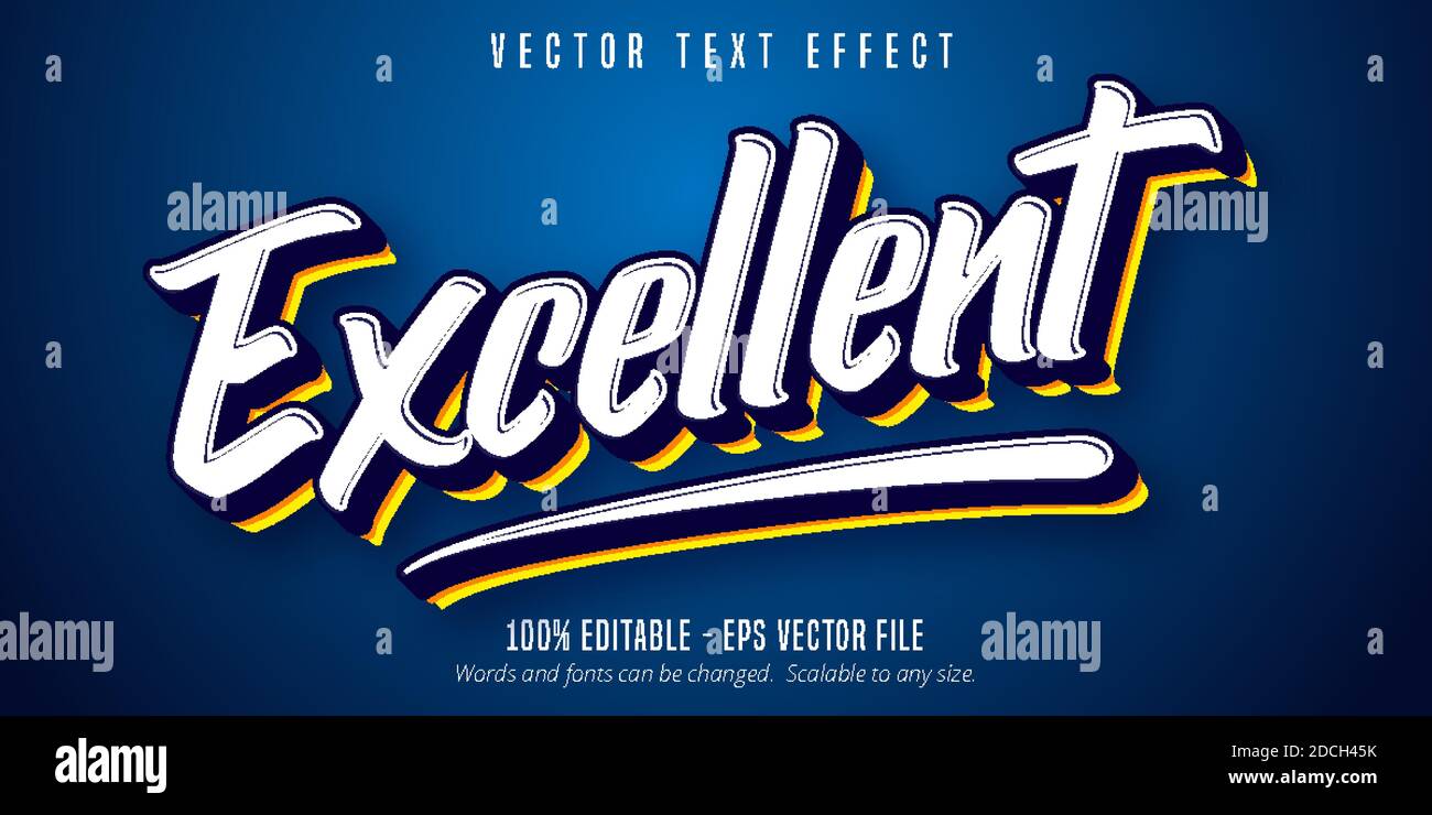 Letter excellent Stock Vector Images - Alamy