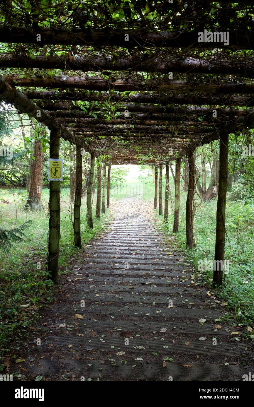 The arboretum in Hørsholm is a beautiful park with special trees and ...
