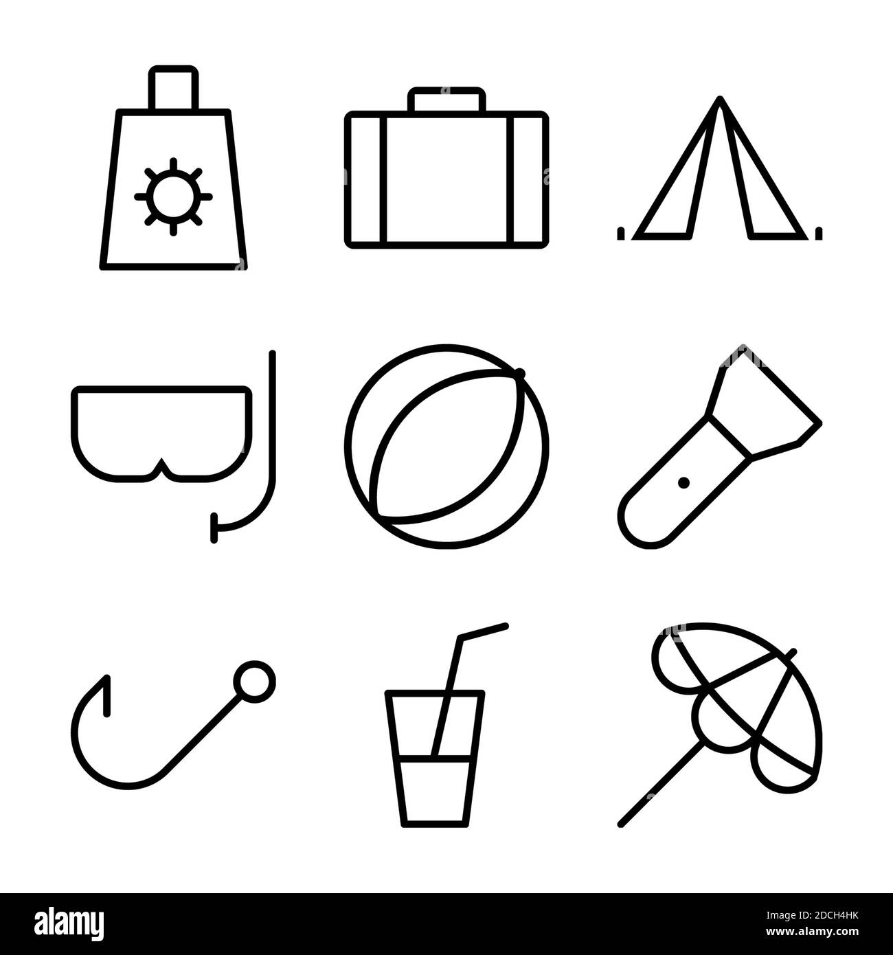 Tent symbols Black and White Stock Photos & Images - Alamy