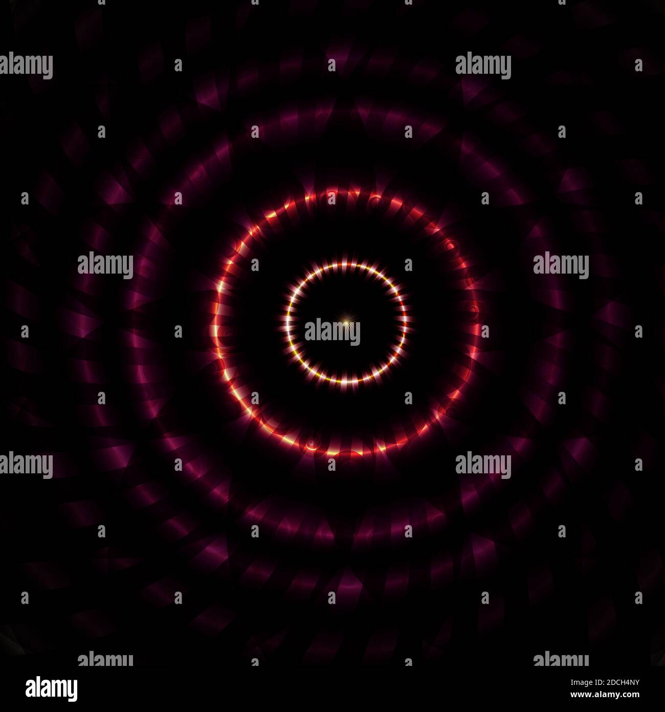 Illustration of Beautiful Abstract Hypnotic Background Stock Photo - Alamy