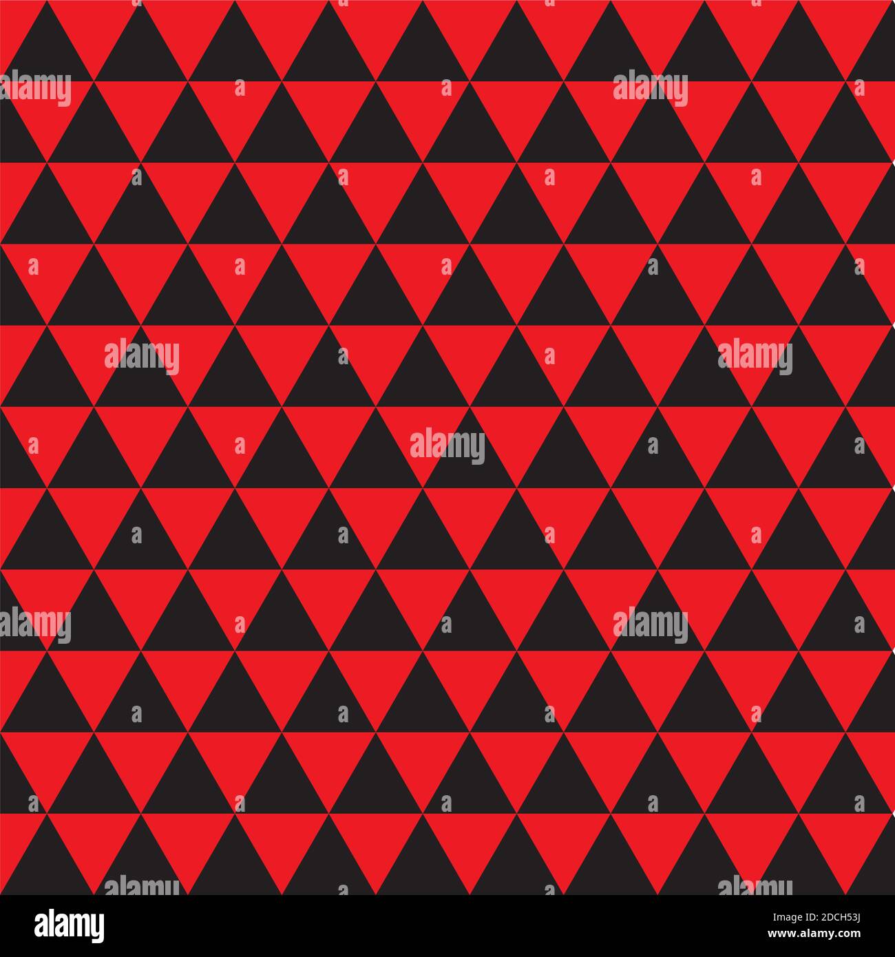 Red and Black Hypnotic Background Seamless Pattern. Illustration Stock ...