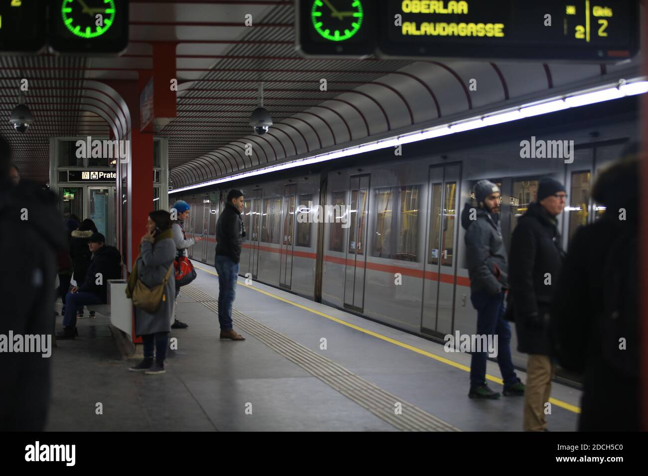 subway of vienna Stock Photo - Alamy