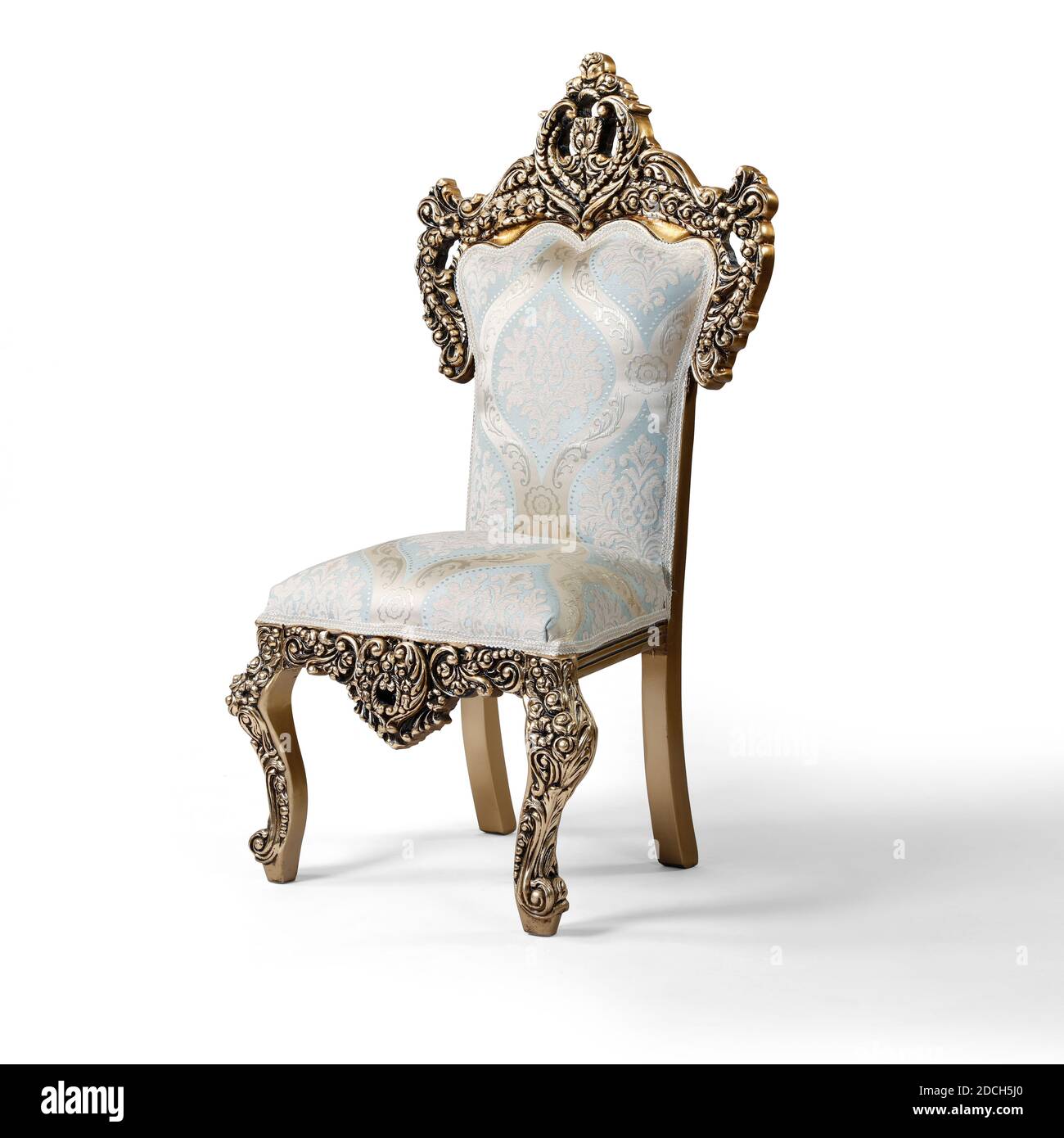 Classic single sofa isolated on white background. corner view Stock ...