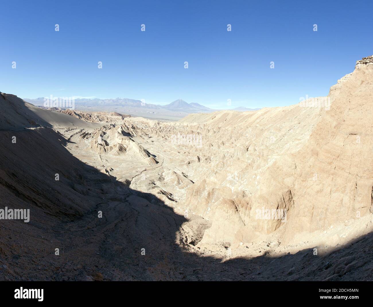 A view of mars valley in San Pedro de Atacama, Chile Stock Photo - Alamy