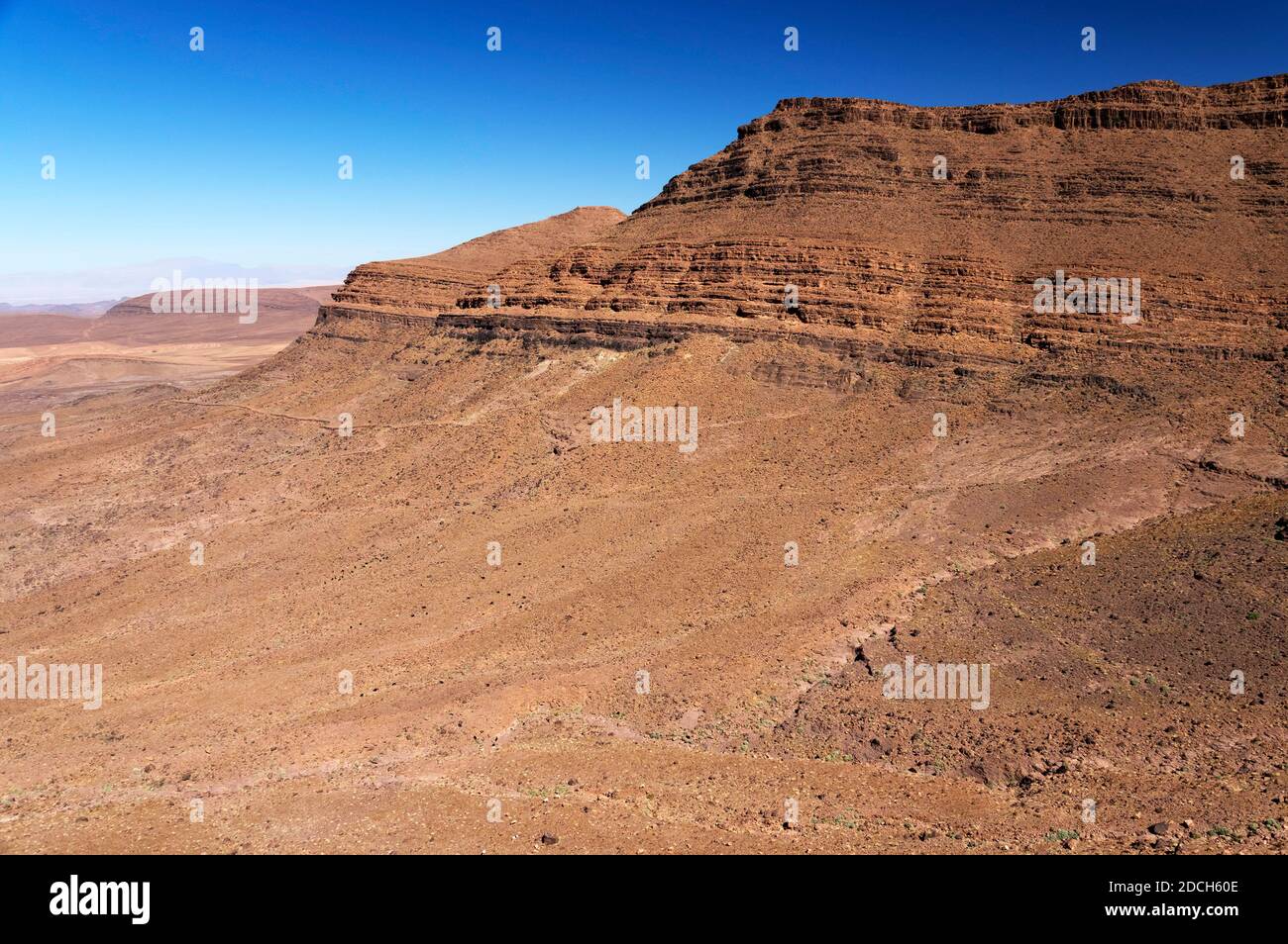 Alpine landscape of Atlas Mountains, South Morocco, Africa Stock Photo ...