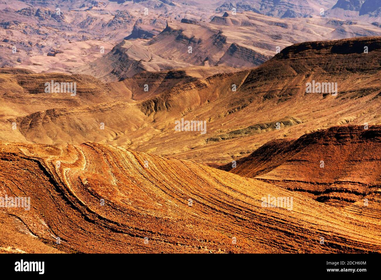 Alpine landscape of Atlas Mountains, South Morocco, Africa Stock Photo ...