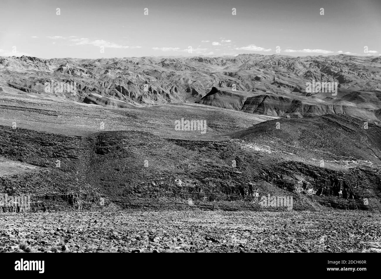 Alpine landscape of Atlas Mountains, South Morocco, Africa Stock Photo ...