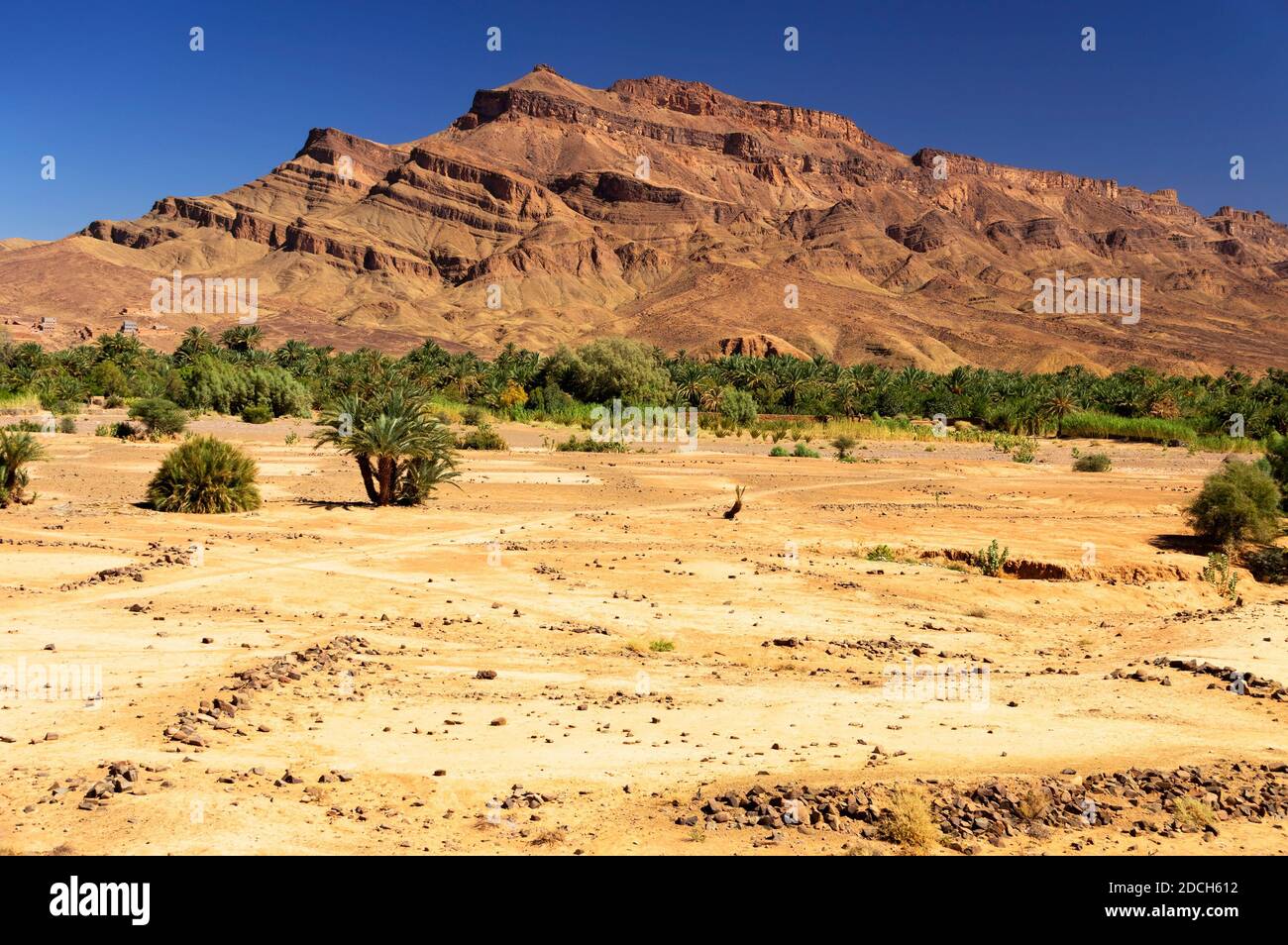 Alpine landscape of Atlas Mountains, South Morocco, Africa Stock Photo ...