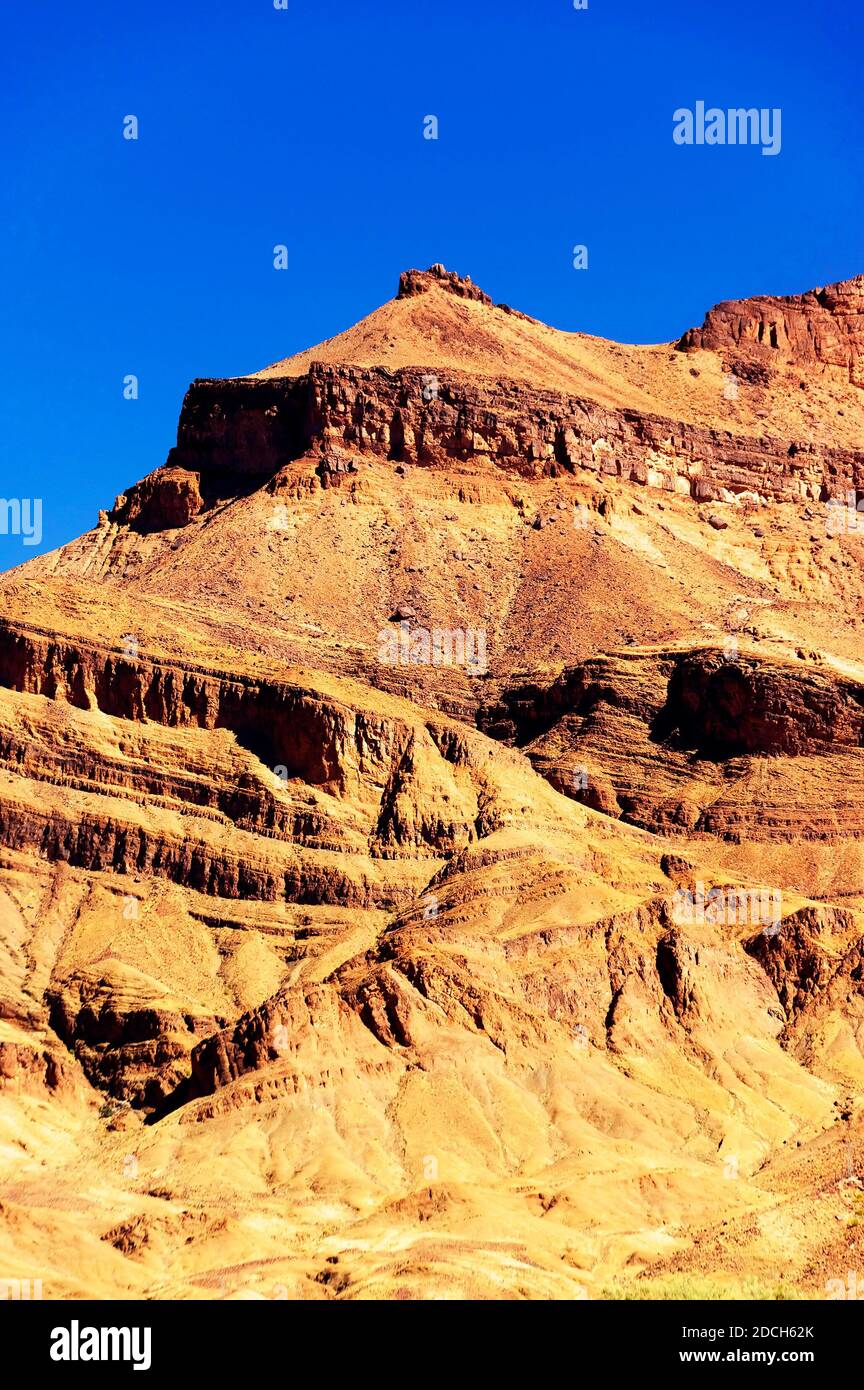 Alpine landscape of Atlas Mountains, South Morocco, Africa Stock Photo ...