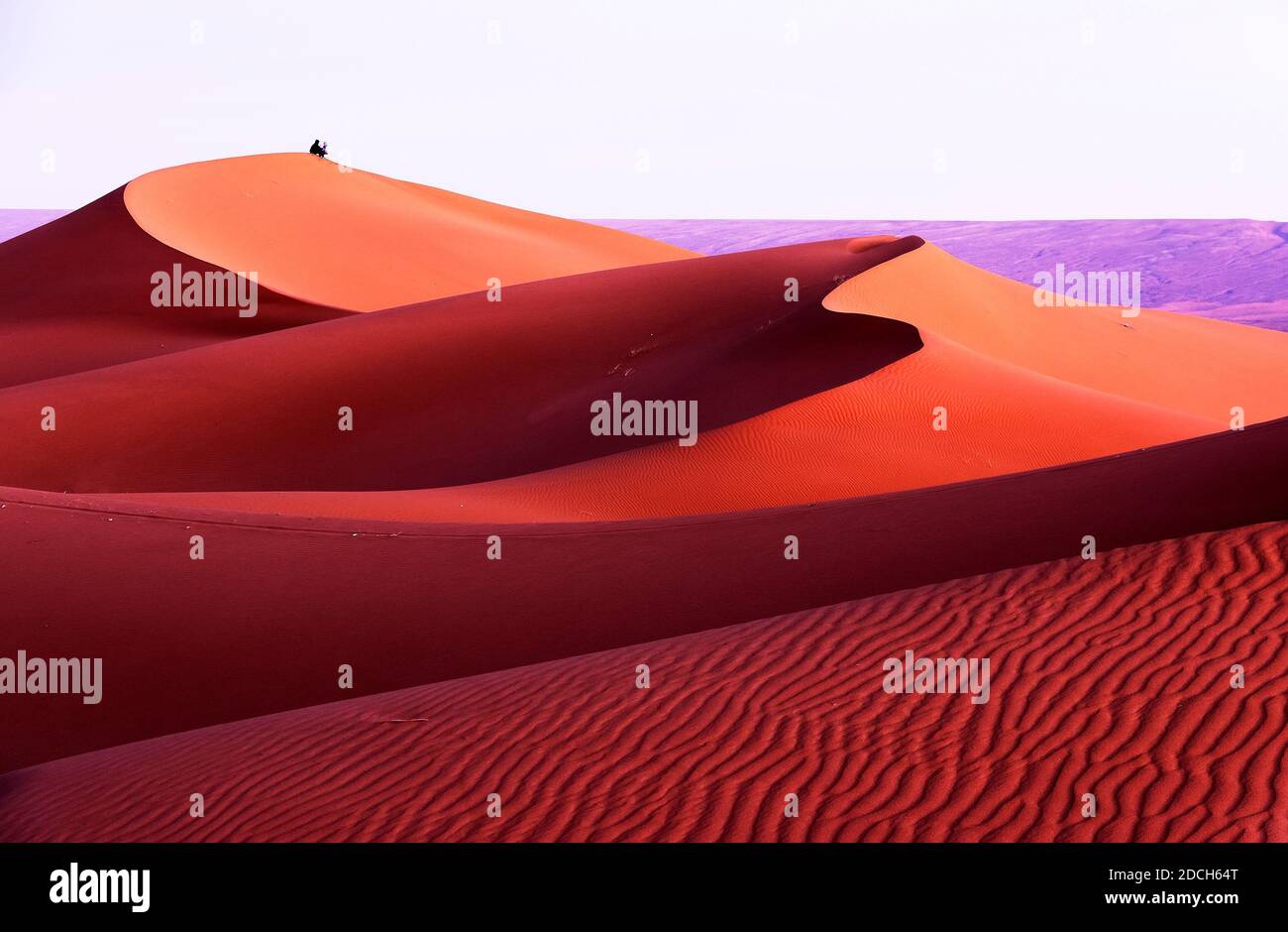Sand dunes in Sahara Desert, Africa Stock Photo - Alamy