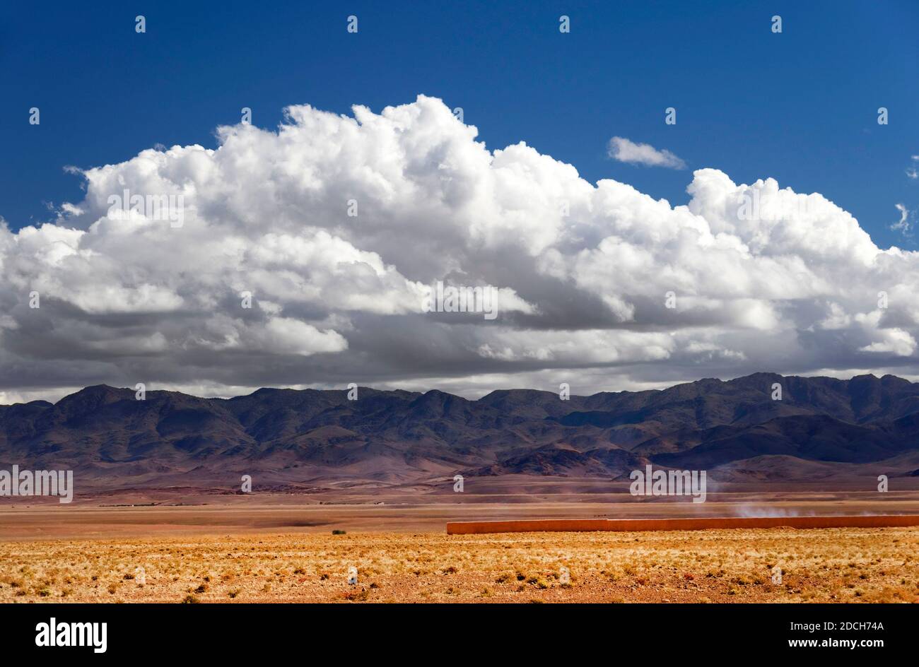Alpine landscape of Atlas Mountains, South Morocco, Africa Stock Photo ...